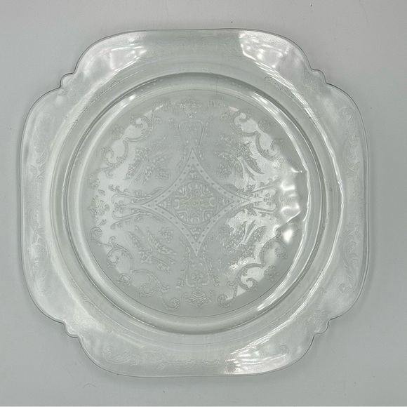 Indiana Glass | Dining | Indiana Glass Clear Dinner Plate Madrid ...